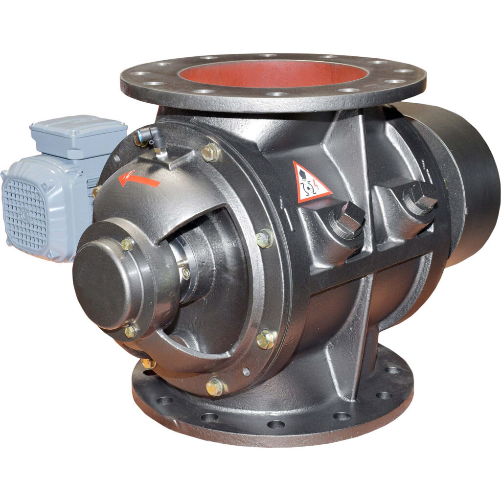 Drop-Through Rotary Airlock Valves | Drop-Through Rotary Valves - NES ...